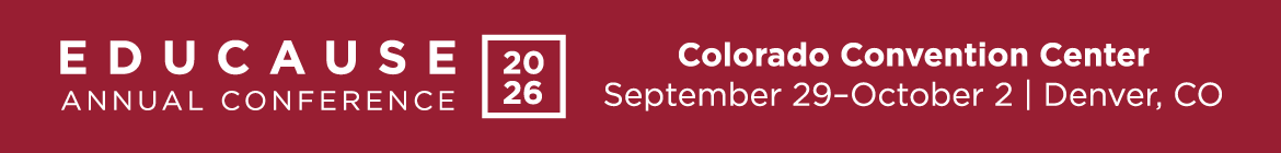 EDUCAUSE Annual Conference 2026 - Event Map